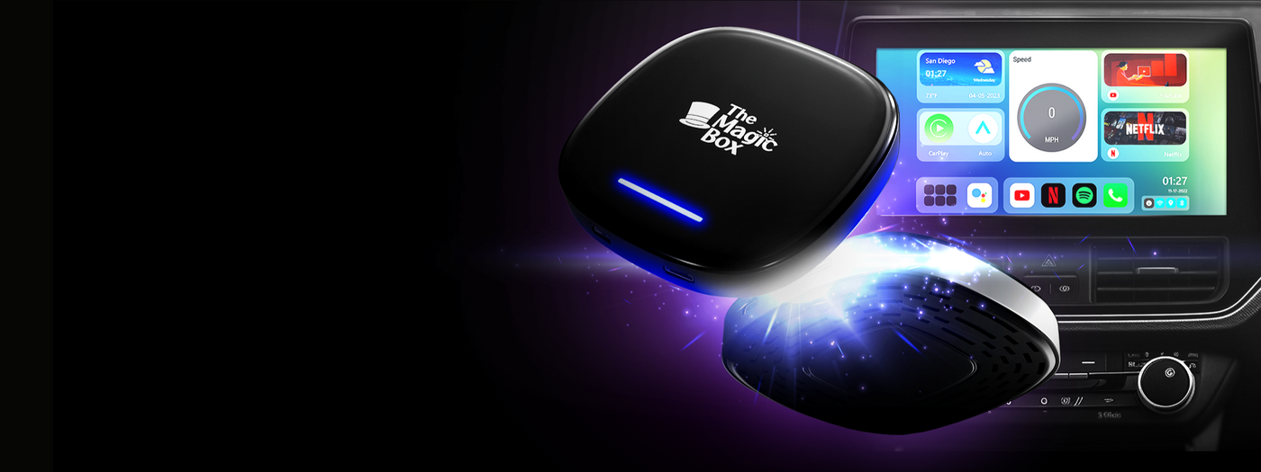 Watch Live TV using CarPlay with Magic Box – The Magic Brand
