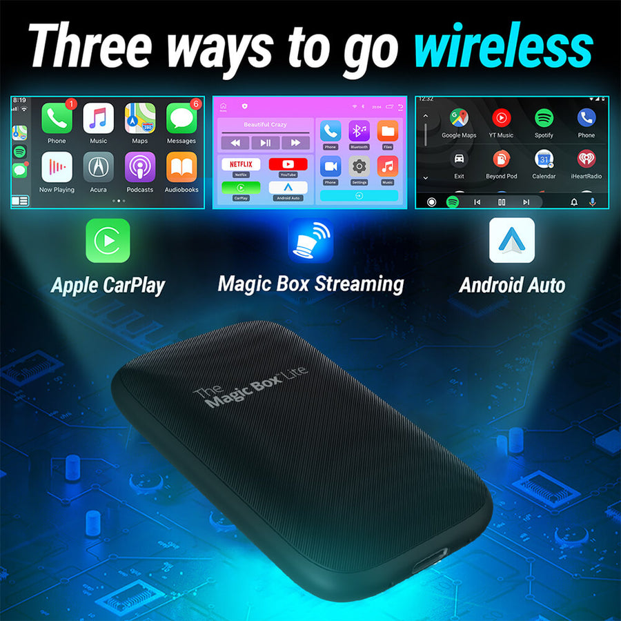 Watch Live TV using CarPlay with Magic Box – The Magic Brand