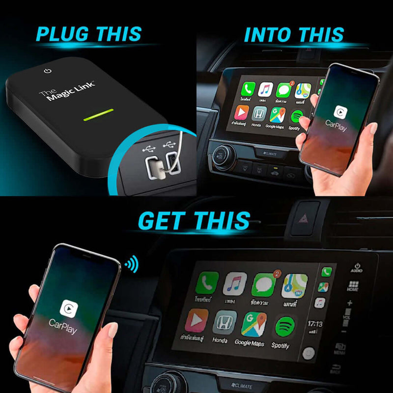 The Magic Link | Wireless CarPlay Adapter – The Magic Brand