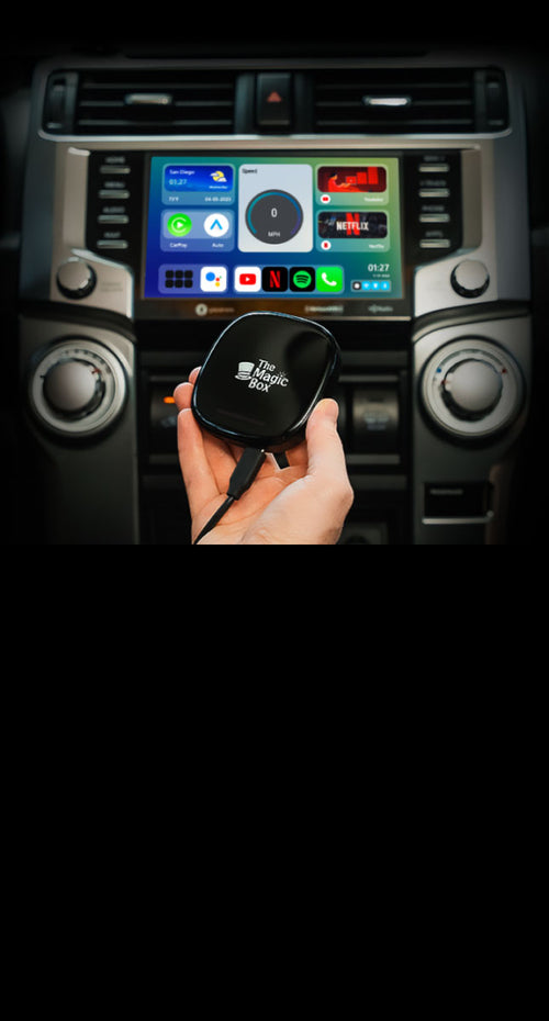 Watch Live TV using CarPlay with Magic Box